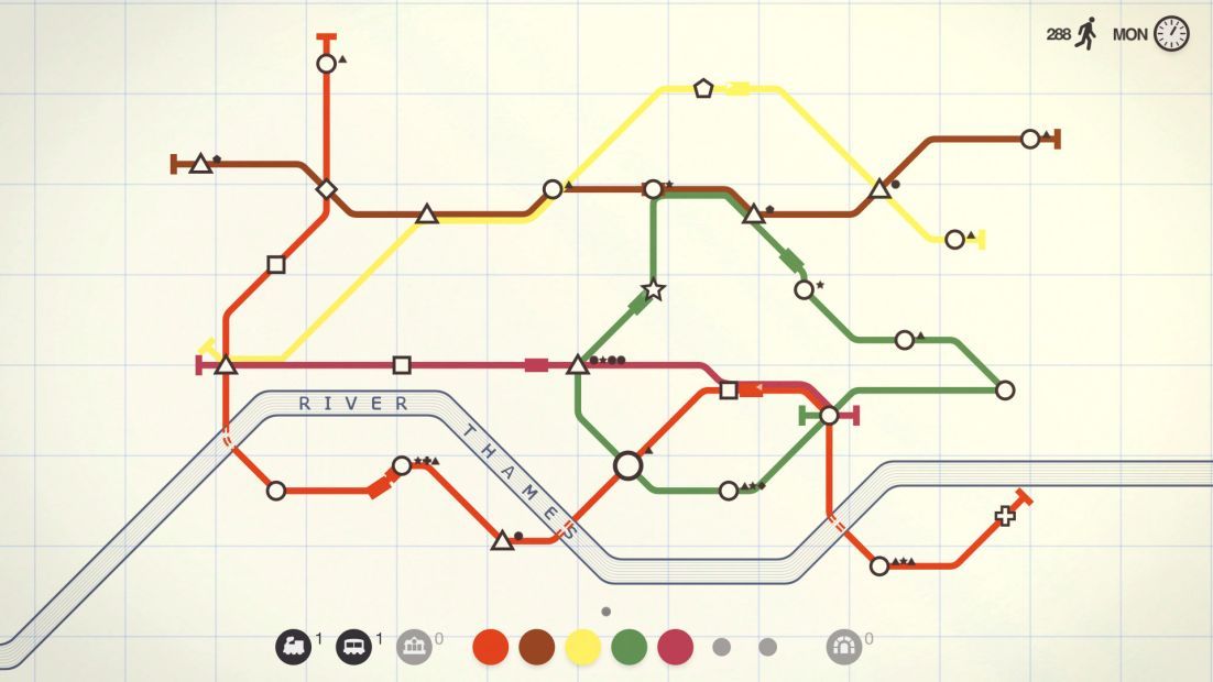 Mini Metro - Find your favorite popular games on Gameonyx.com！